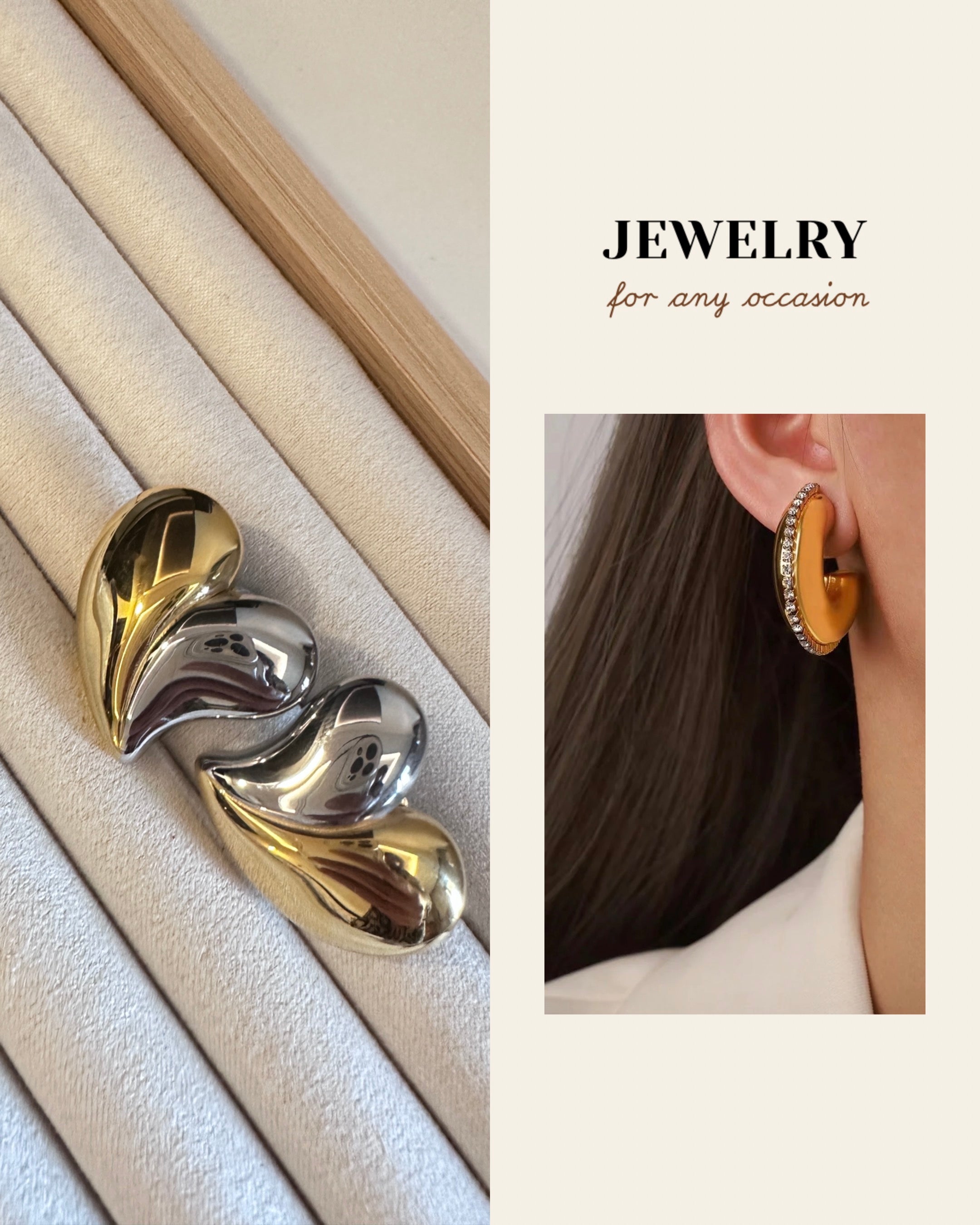 Jewelry store Water Proof Non tarnish Gold Plated – Isheem