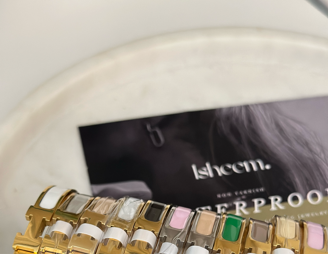 Jewelry store Water Proof Non tarnish Gold Plated – Isheem